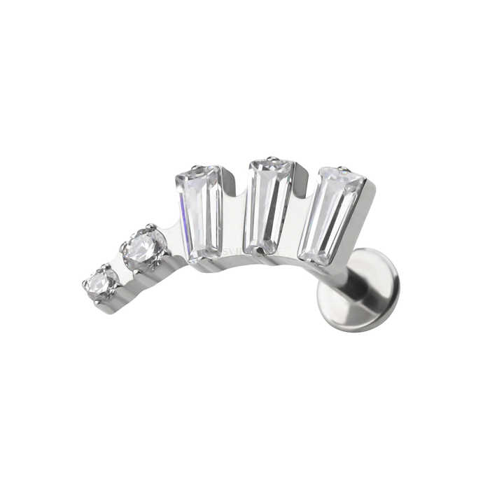 Newest Developed Piercing Jewelry Fashion Body F136 Titanium Internally ...