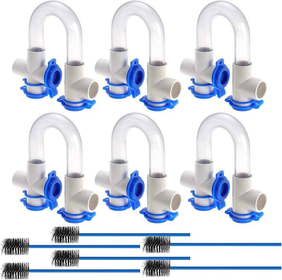 3/4" Standard Condensate Trap PVC U Trap for HVAC Systems