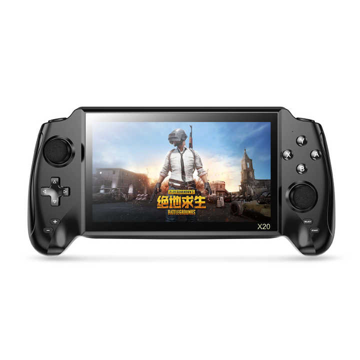 X20 Handheld Game Player - 7 Inch Retro Console with 10000 Games