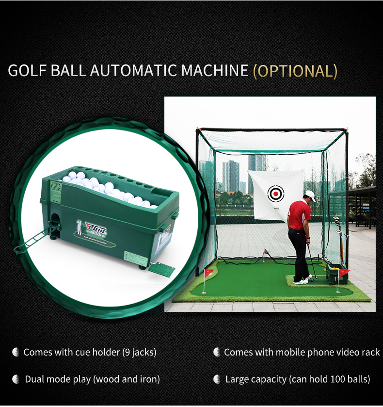 PGM LXW001 Outdoor 3 Metre Golf Target Practice Net-企业官网
