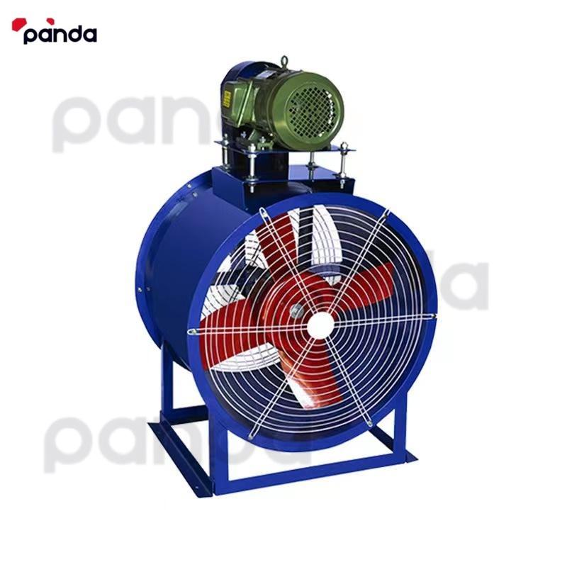 Motor External Cylinder Tube Axial Fan Industrial Strong Ventilation ...