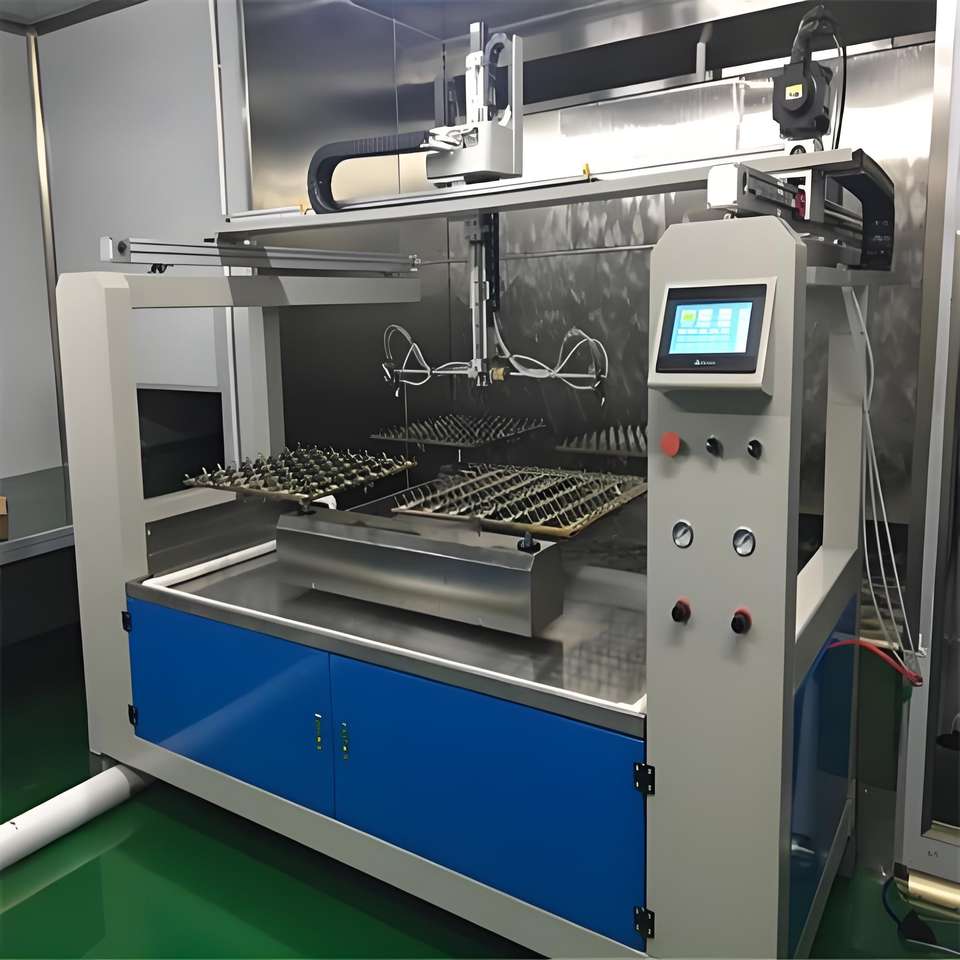 Keyboard Spray Painting Machine, Five-axis Reciprocating Spray Painting ...