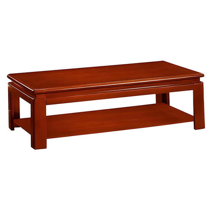 Modern Office Wooden square Coffee Table Living Room Luxury Large ...