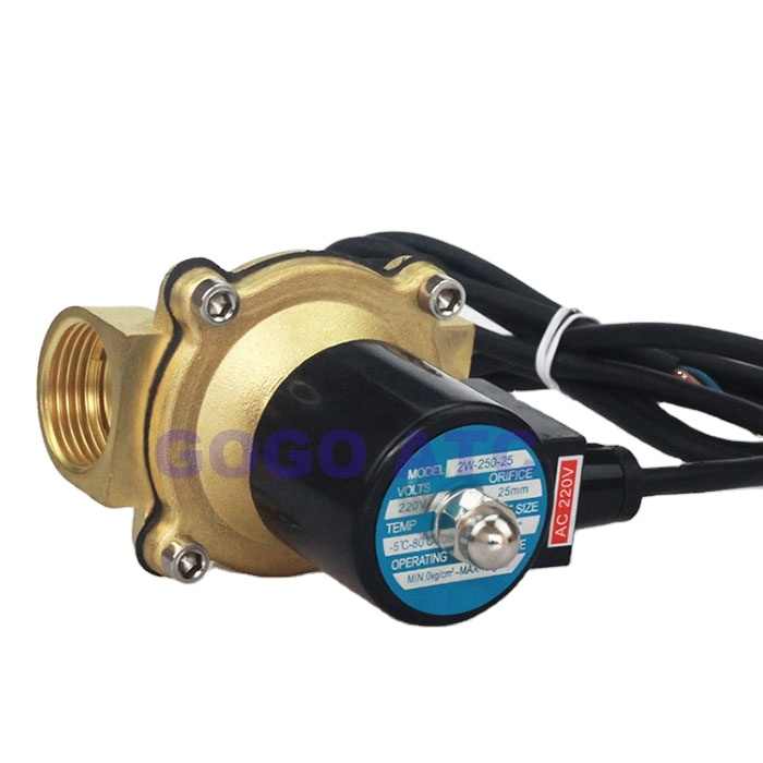 High Quality Ip68 Underwater Valve Brass 1 Inch 1-1/4" Normally Close ...
