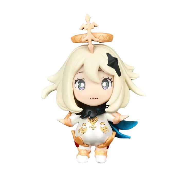 Genshin Impact Paimon Cartoon Model Anime PVC Figure Collection Toy ...