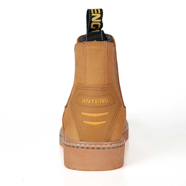 Men's Comfortable Anti-Smash Safety Work Boots by Anteng