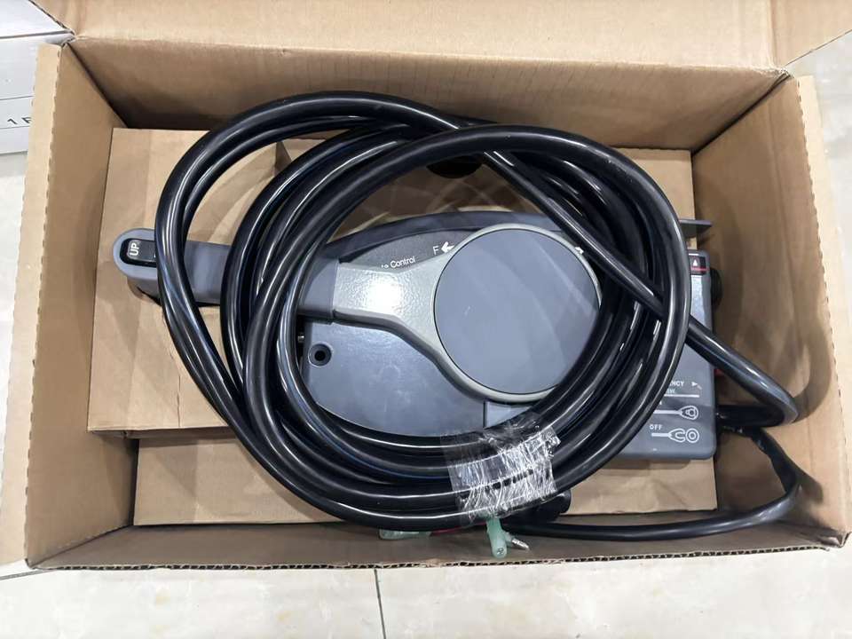 703 for YAMAHA Outboard Remote Control Box 10-Pin 16FT Cable OEM 703 ...