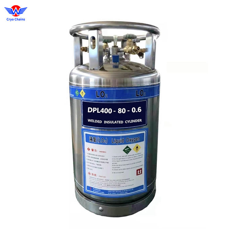 250l-1.4mpa Self-Pressurization Transportable Liquid Nitrogen Dewar