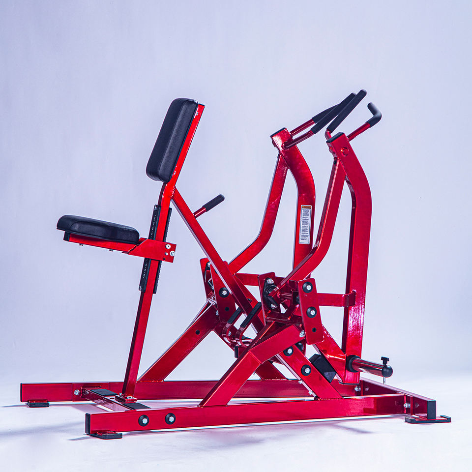 ATICOL Iso Lateral Rowing Machine 3MM Steel Seat Row Machine Three ...