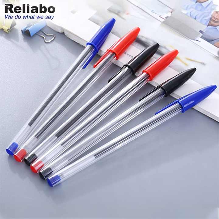 1.0mm Ball Point Pen Biros - Classic Appearance for School
