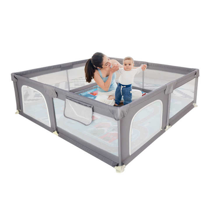 Baby Playpen Foldable - Safe and Fun for Traveling Kids