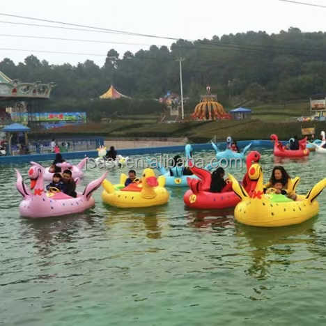Motorized Inflatable Pool Float Bumper Boat for 2 - Customizable ODM