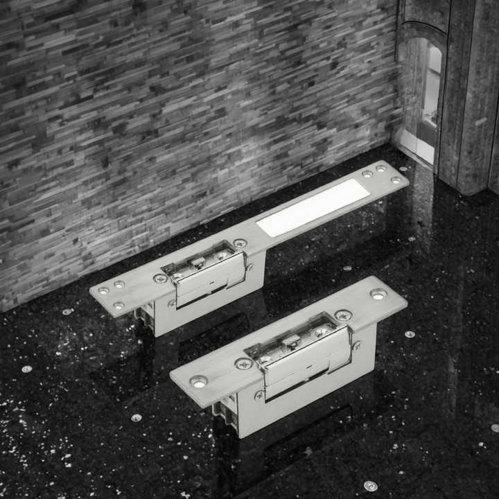 12V Anti-Theft Fail-Secure Electric Lock NO Type Smart Door Access ...