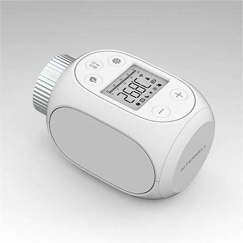 Smart TRV with Big Screen Zigbee Wifi Remote Control