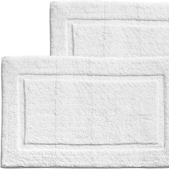 Standard Hotel 100% Cotton Bath Mats Custom Strong Water Absorption ...