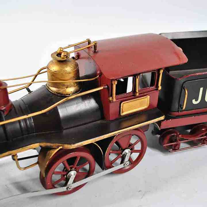 US TRAIN MODEL - Old American Locomotive TYPE 4-4-0 in 1880S
