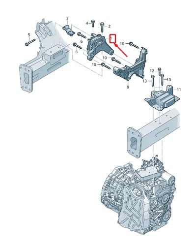 OEM Right Engine Mount for Audi A3 VW GOLF PASSAT 5Q0199262S 5Q0 199 ...