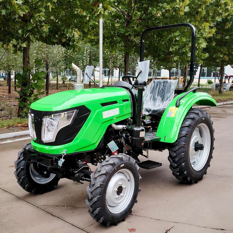 Hot Sale Product Wheel Tractor Agriculture 4 Wheels Drive Compact ...