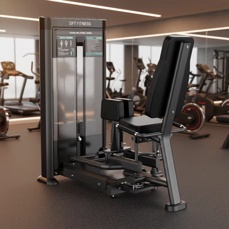 DFT Fitness DFT-E693 Abductor Adductor Machine 100KG Weight Stack Steel ...