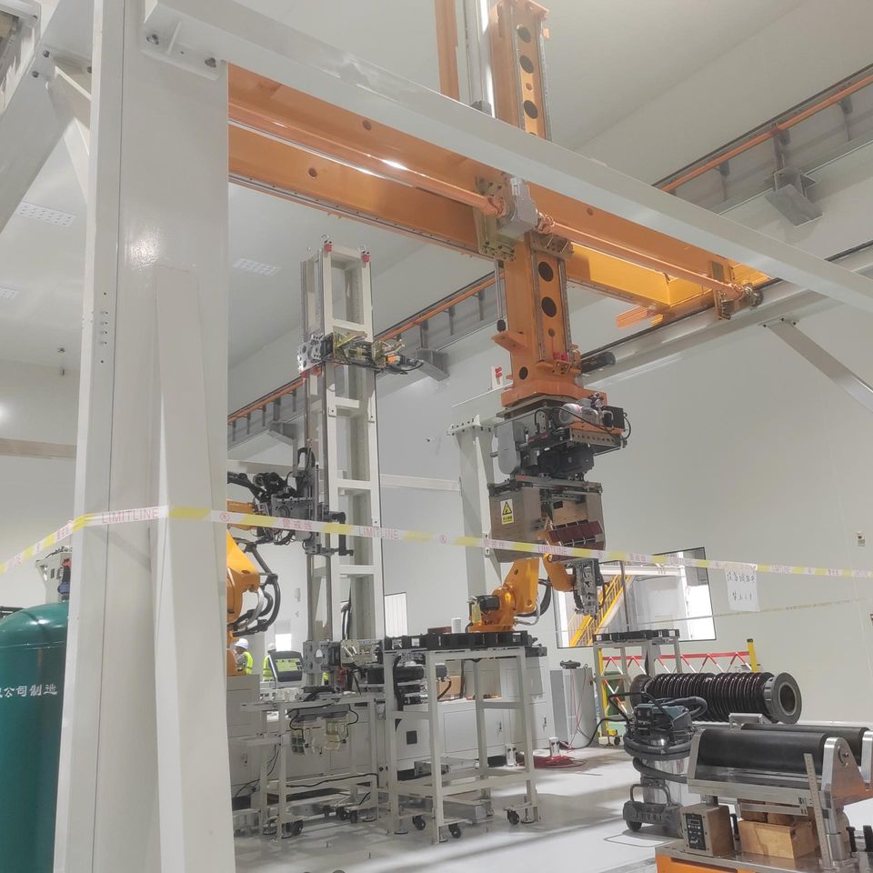 Custom Heavy Duty Gantry Robot with PLC & Motor 360 R-Axis Rotary for ...