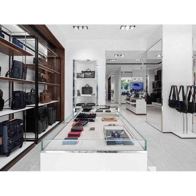 Modern Fashion Shoes Shop Counter Design for Readymade Shop Cash Counter