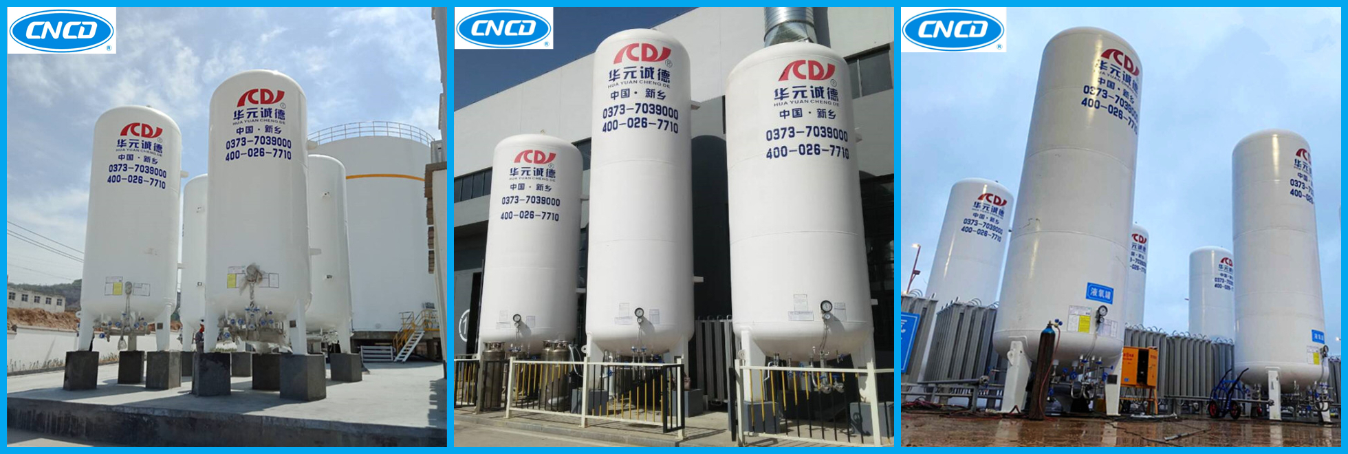 Tanques de almacenamiento de nitrógeno líquido criogénico estacionario ...