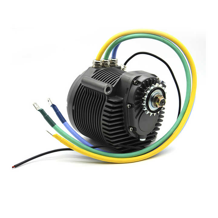 SOTION Dc Motor FW03 72v 12kw Mid Drive Motor - High Speed