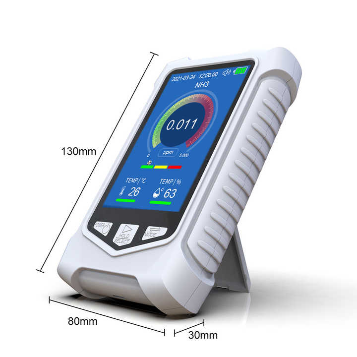 Portable Handheld Ammonia (NH3) Detector Air Quality Monitor LCD 0 ...