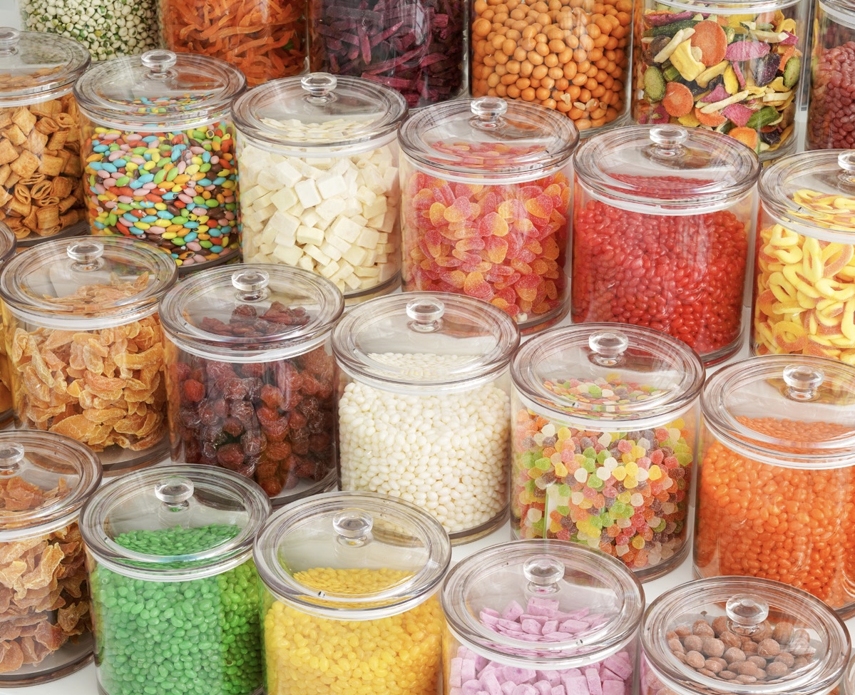 ECOBOX MY-04 Cereal Food Container Candy Nuts Box Scoop Bin Storage ...