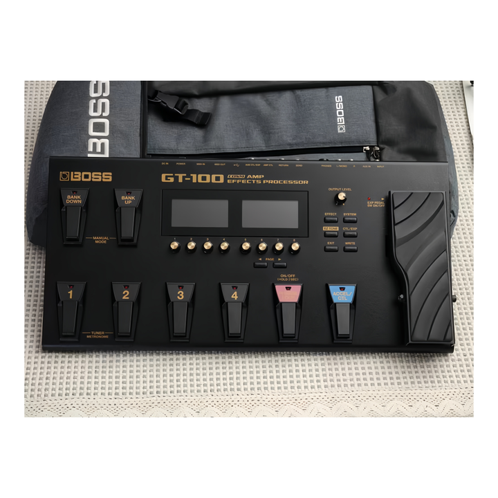 JELO Second-Hand Boss GT-100 Guitar Multi-Effects Pedal - 95% New ...
