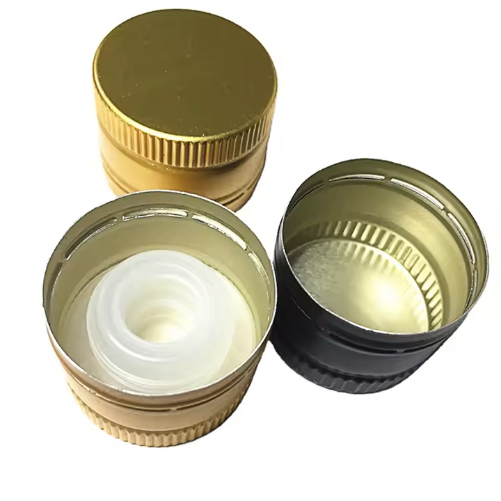 Metal Pilfer Proof Lid Caps 3024 Metal Ropp Aluminum Wine Bottle Caps ...