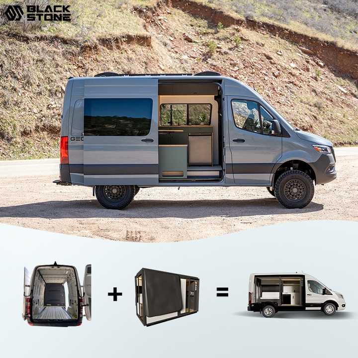Vancubic Custom Mercedes Sprinter Box Camper Van Conversion Kit Lights ...