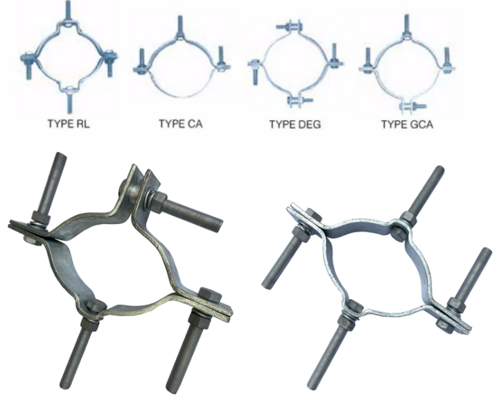 Electric Power Fittings, Iron Accessories, Hot-dip Galvanized Pole ...