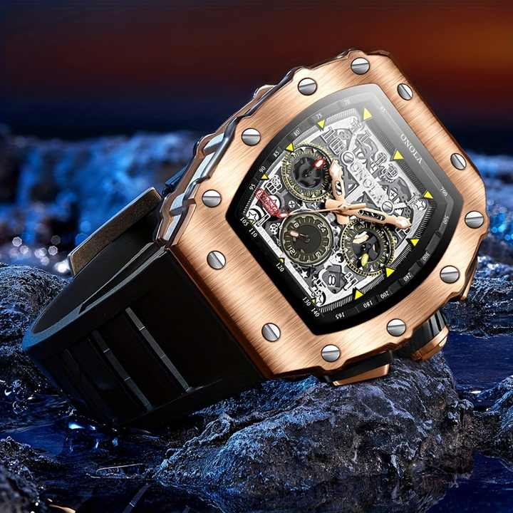 ONOLA Men's Luxury Sports Watch - Custom Logo Tourbillon