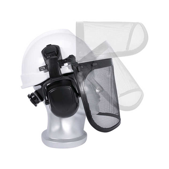 Face Protective Safety Metal Mesh Face shields Reusable Fit for ...