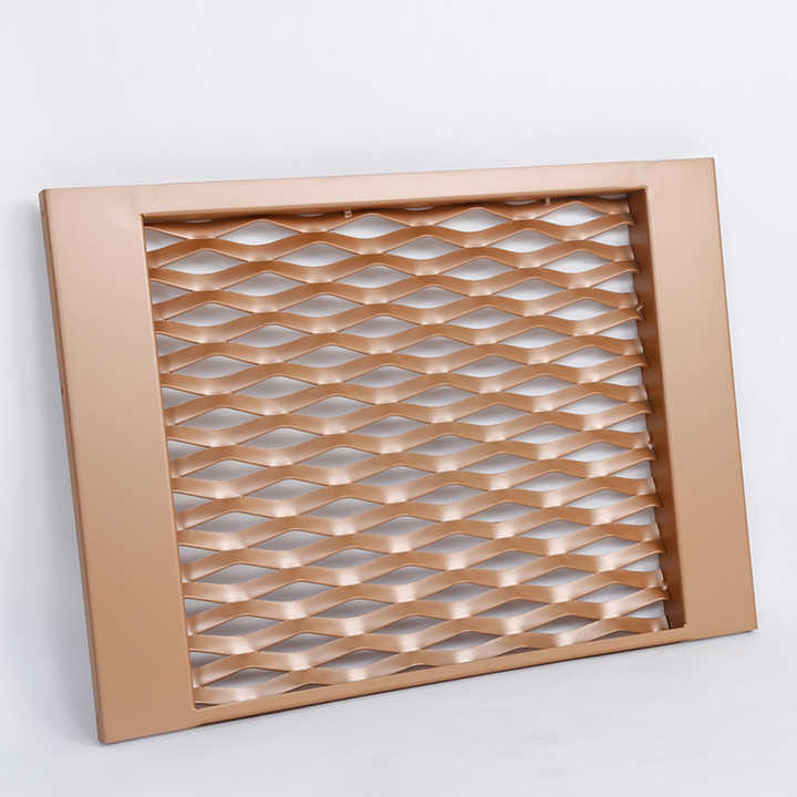 Factory Decorative Diamond Aluminum Expanded Metal Panel for Curtain ...