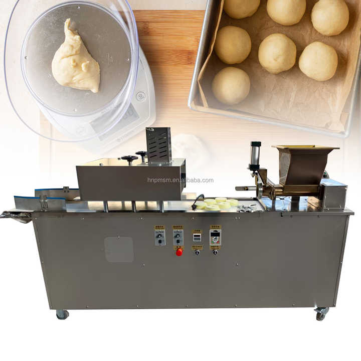 220V Dough Divider and Rounder Machine Automatic Bread Pizza Bun Cutter ...