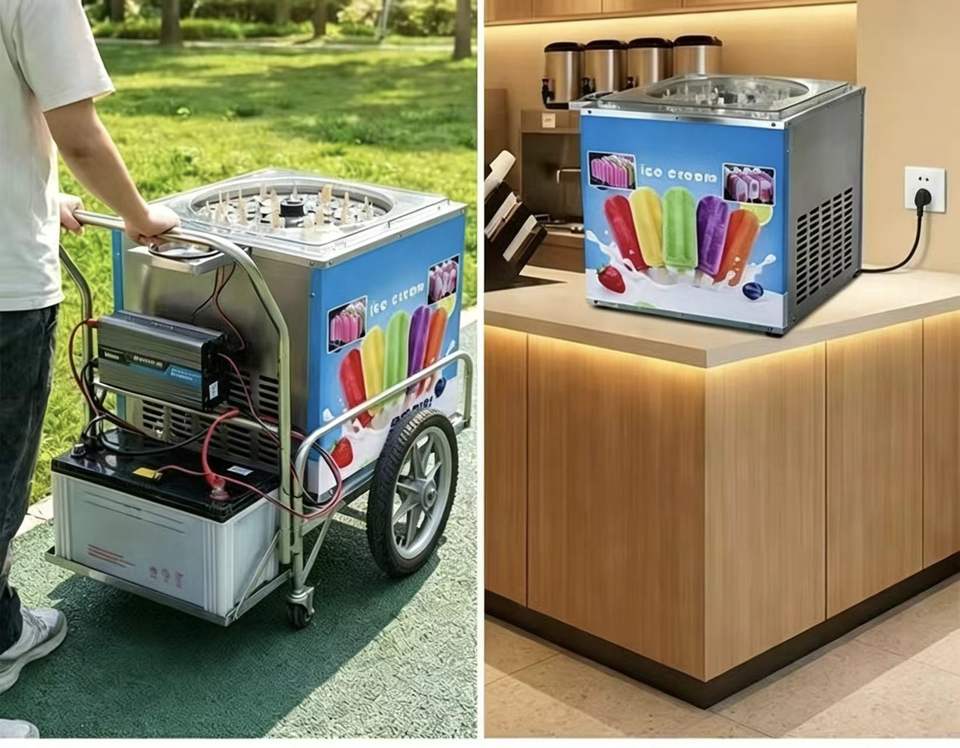 Popsicle Machine Which Can Make Different Flavor Ice Cream and Ice ...