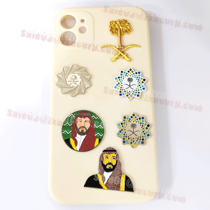Saudi Arabia's Vision 2030 Official Logo Metal Phone Stickers Phone ...