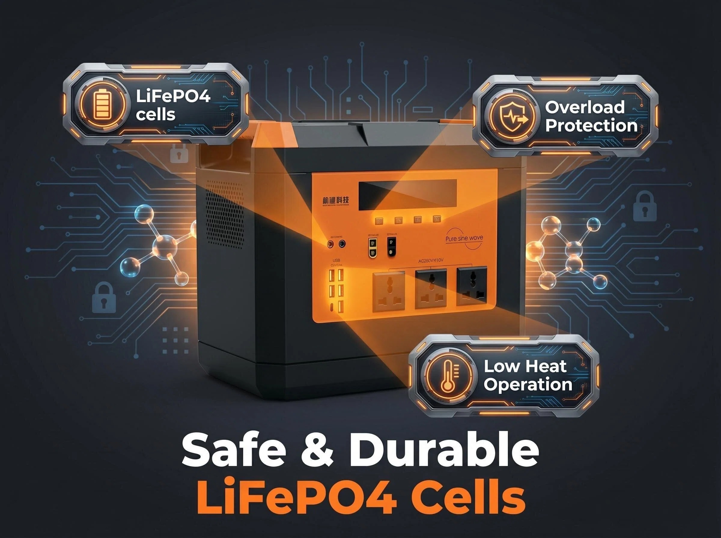 Reliable Solutions for Efficient portable power stations 3500w in ...