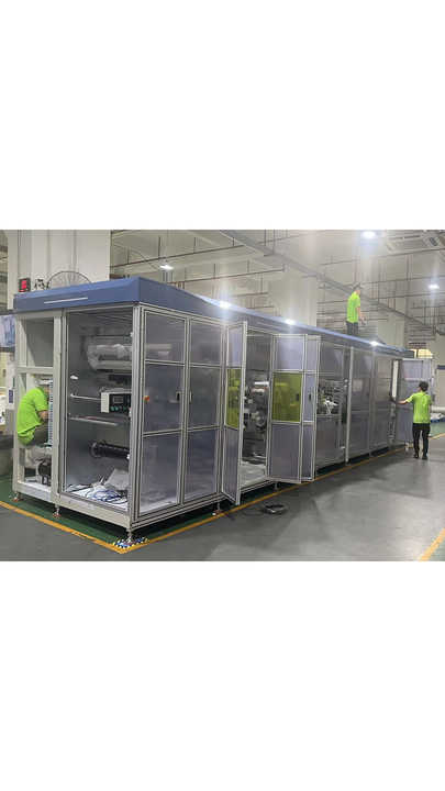 Automatic Sodium Ion Battery Electrode Laser Die Cutting Machine Die ...