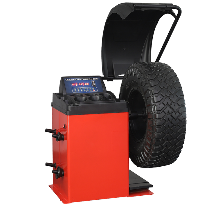 Portable tire machine 110/220V automatic wheel balancer 10-28" easy ...