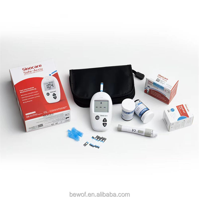 Sinocare Blood Glucose test Safe Accu| Alibaba.com
