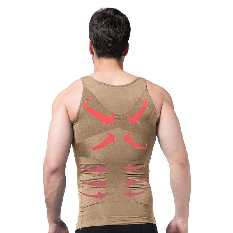 Wholesale Customized Gym Singlets - Men's Compression Tops