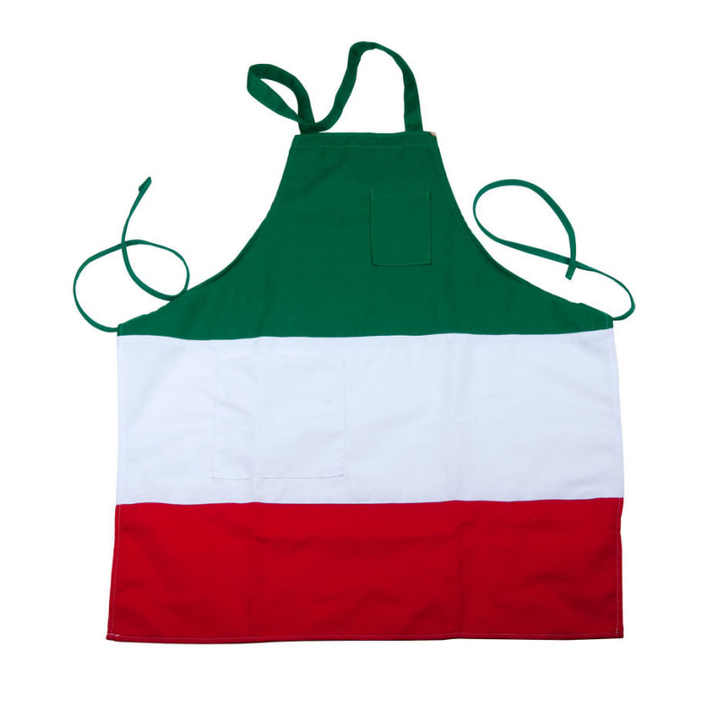 Italian Flag Apron - Customizable Work Apron for Promotion