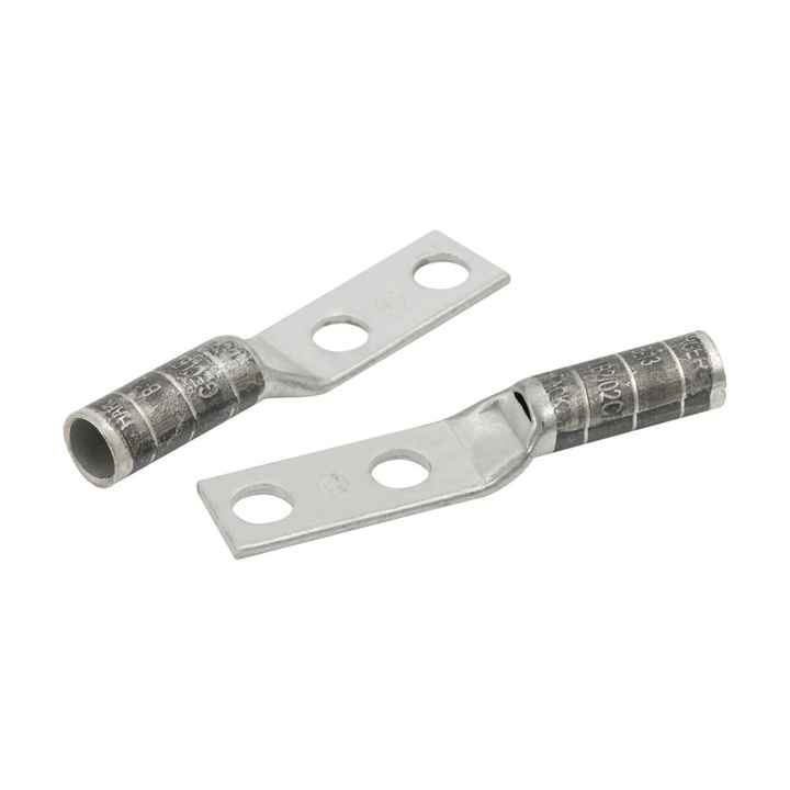 Double Hole Two Hole Long Barrel Copper Lugs Tinned Cable Terminal Lugs ...