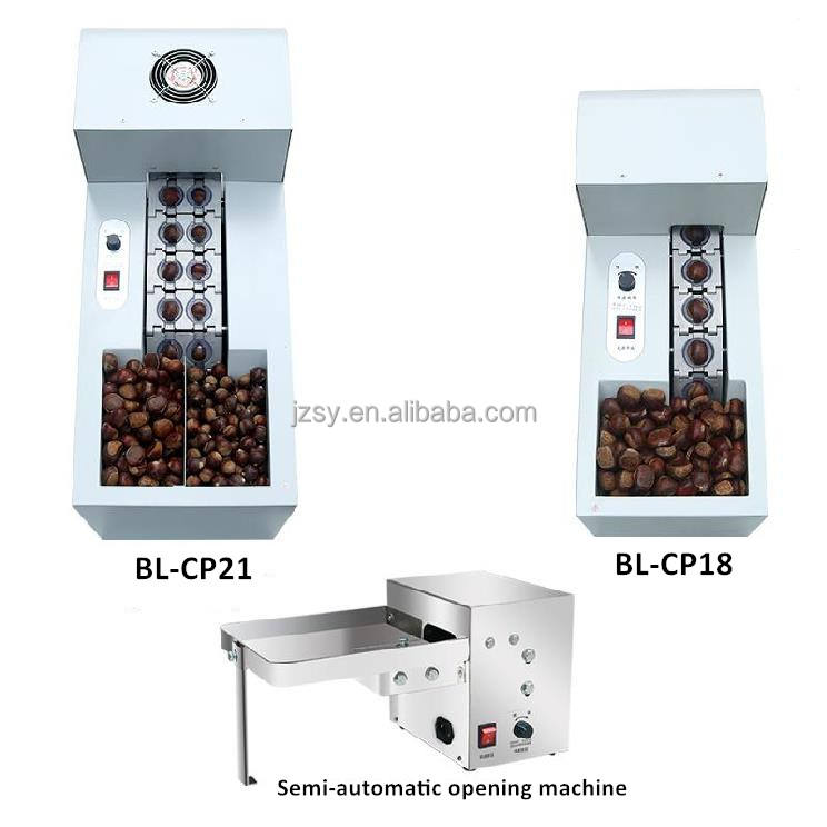 Commercial Automatic Chestnut Cutting Machine - 50kg/Hour Chestnut ...