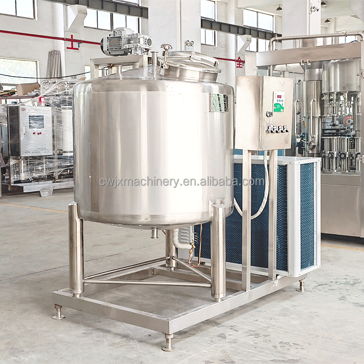 100 Liter to 5000 Liter Milk Storage Tanks - High Efficiency