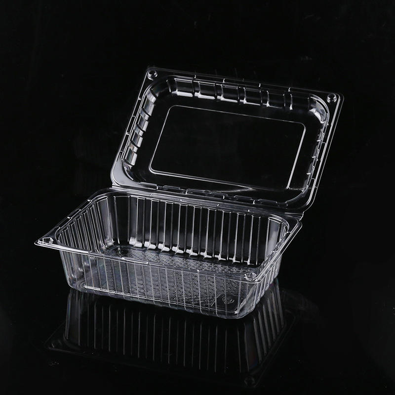 Clear PET Fruit Packaging Boxes - Disposable & Versatile