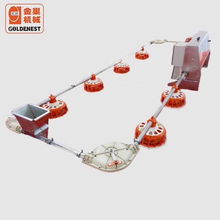^ Chain Disc Conveyor Feeds Filling System for Poultry Field| Alibaba.com